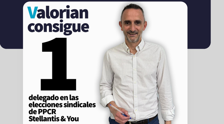 Valorian obtiene 1 delegado en las elecciones sindicales de PPCR ...